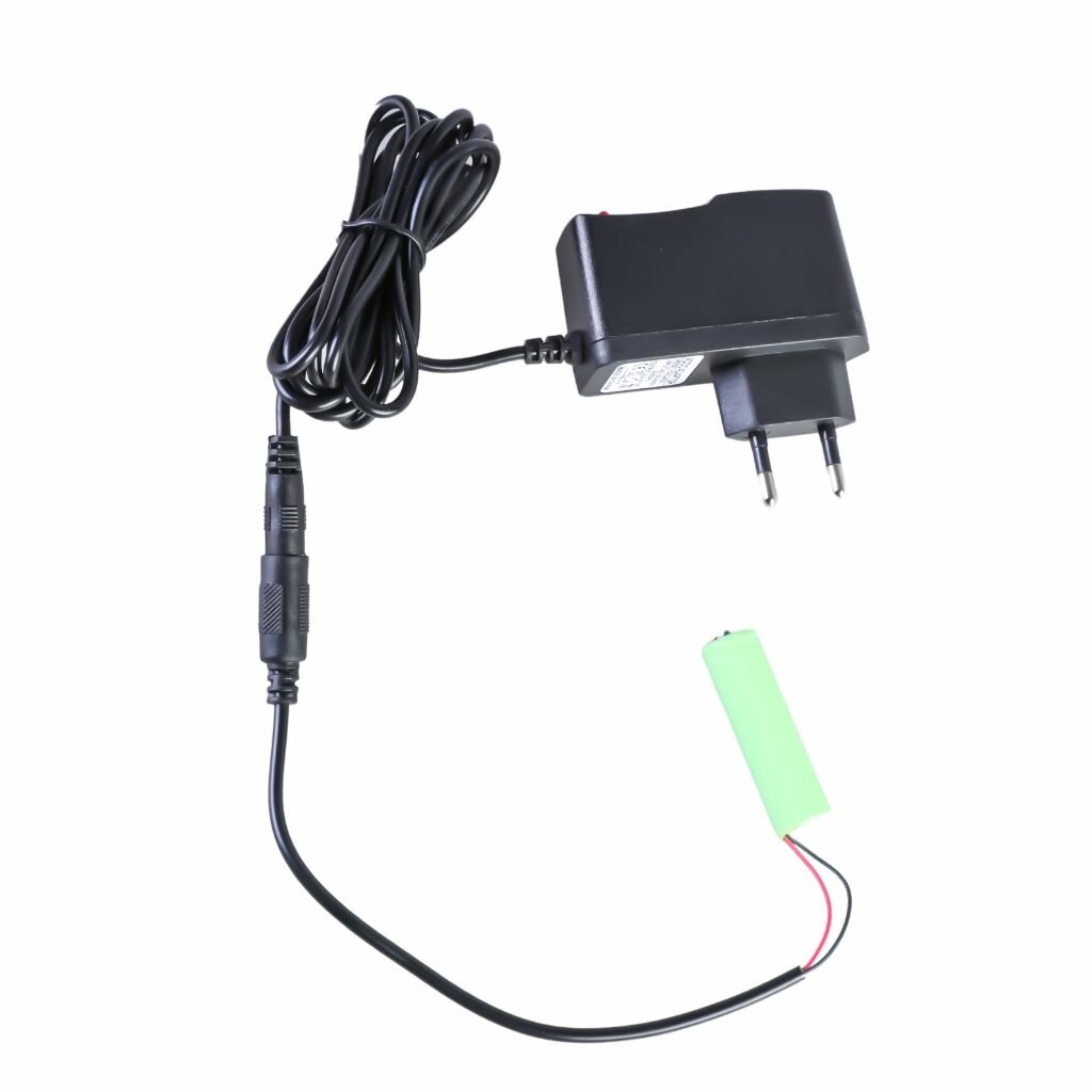 Кабель-переходник, Европейский стандарт 1.5V AA 5-тип подделка батарея адаптер питания - 2 метра, 1 комплект