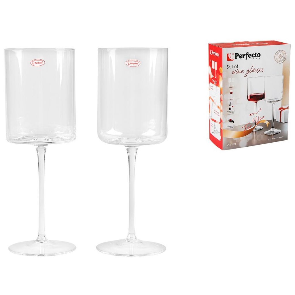 Набор бокалов для вина PERFECTO LINEA Avila 2 штуки 460 мл (30-288202)