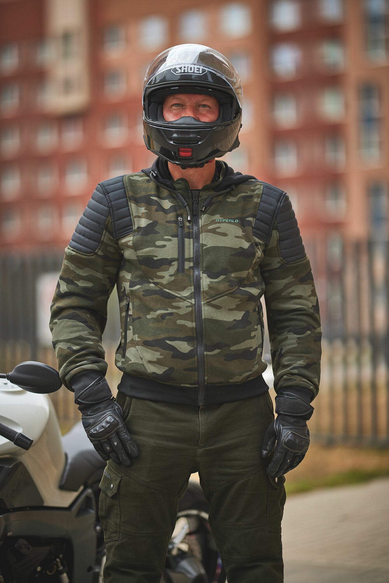 Мототолстовка Hyperlook TheHero Army