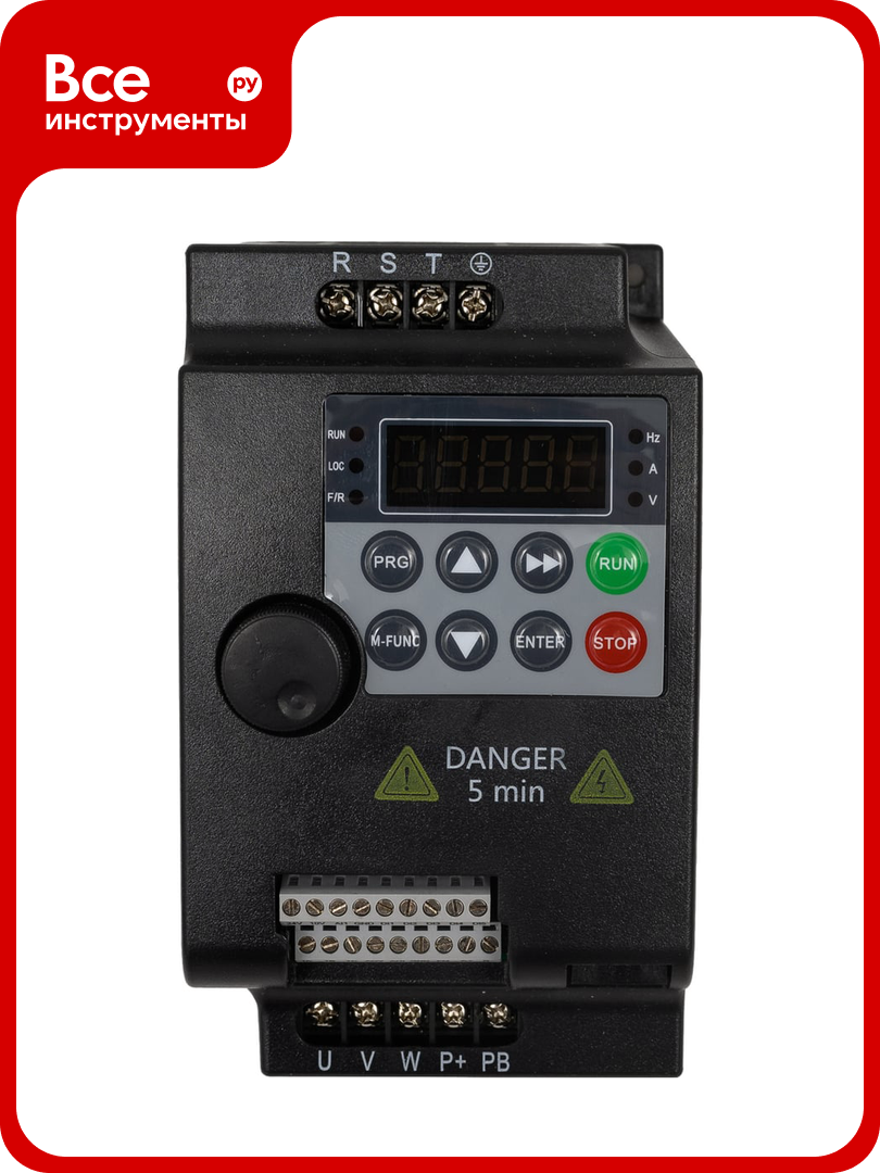 Преобразователь частоты VERSYS GS-200-2.2G3, 380В 2 Вт, для общепромышленных асинхронных электродвигателей