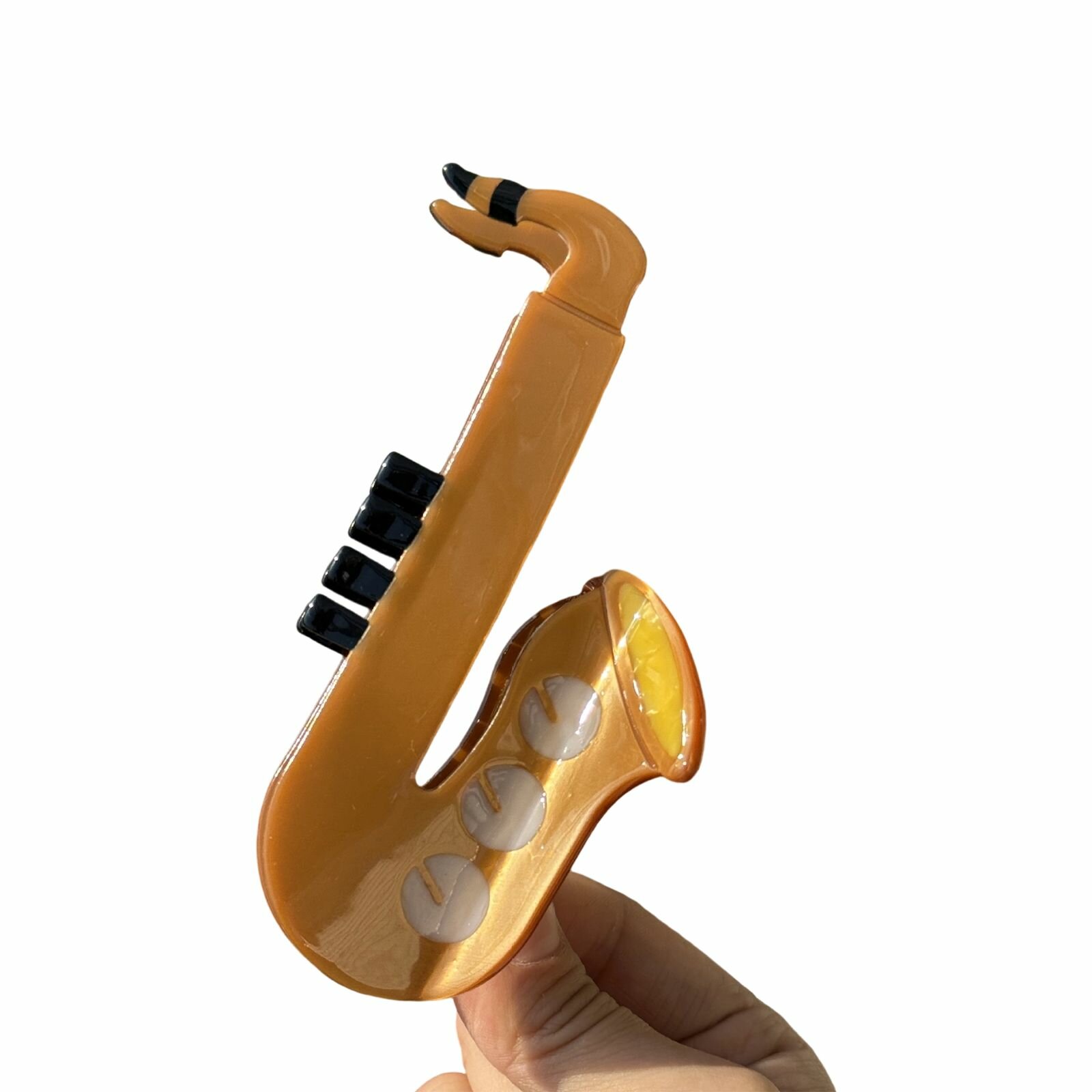 Модная ацетатная музыкальная кассета с фортепианной заколкой для волос тематического мероприятия