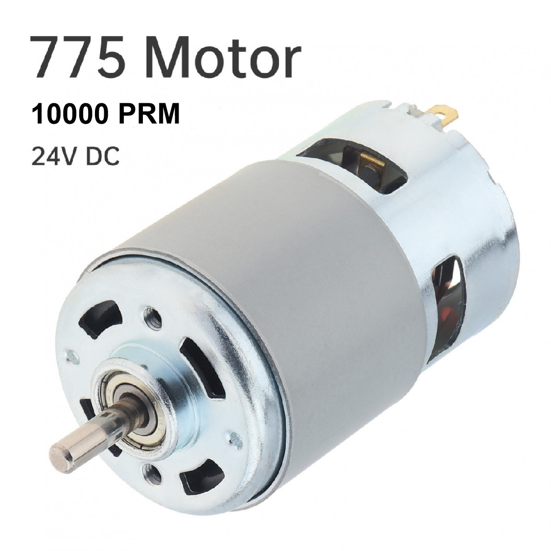 Двигатель постоянного тока 775, 24В, 10000 об/мин, для DIY электрических инструментов