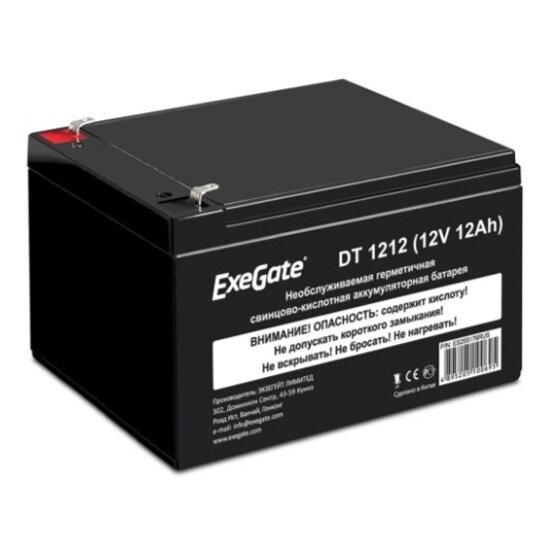 Батарея Exegate DT 1212 12V 12Ah F2