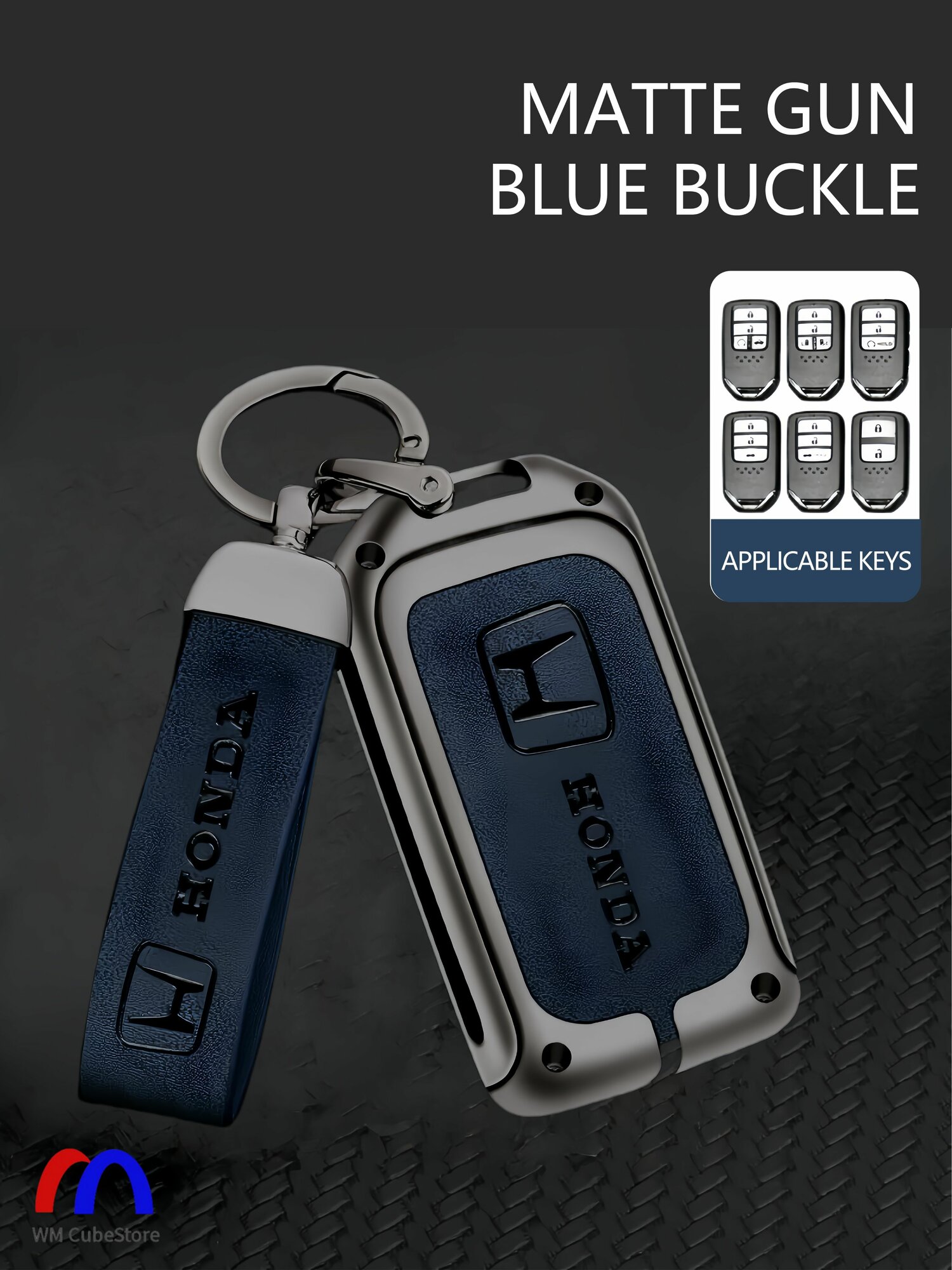 Модный автомобильный брелок из цинкового сплава для Honda CRV CR-V XR-V Civic Accord HR-V HRV City Odyssey XR-V Vezel Jade Crider Fit