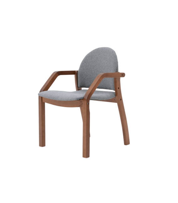 Стул-кресло Джуно 2.0 орех / графит