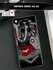 Чехол на Infinix Zero 40 4G / Инфиникс Зеро 40 4G с принтом "Красная маска самур...