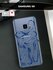Чехол на Samsung Galaxy S9 / Самсунг Галакси С9 с принтом "Синие очертания банта...