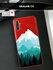 Чехол на Realme C3 / Реалми C3 с принтом "Синяя снежная гора", прозрачный