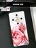 Силиконовый чехол на Honor X9b / Хонор X9B с принтом "Пионы на белом"