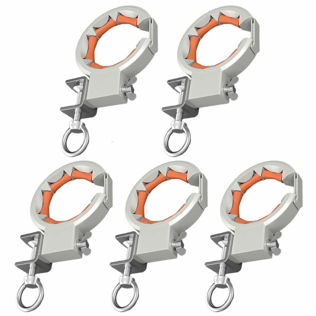 Набор нейлоновых роликов с широким захватом для прокладки кабеля, 5 упаковок