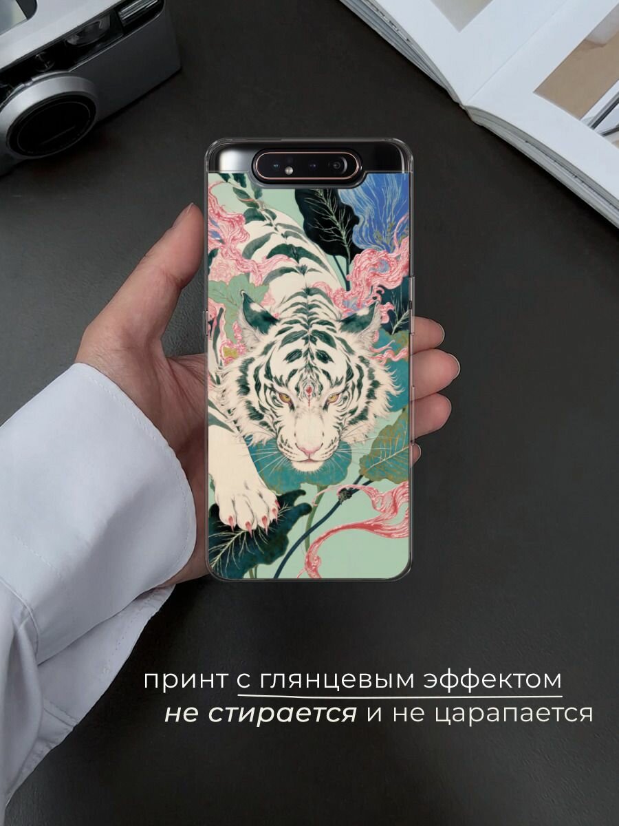 Чехол на Samsung Galaxy A80 / Самсунг Гэлакси A80 с принтом "Охотник" — фото 1