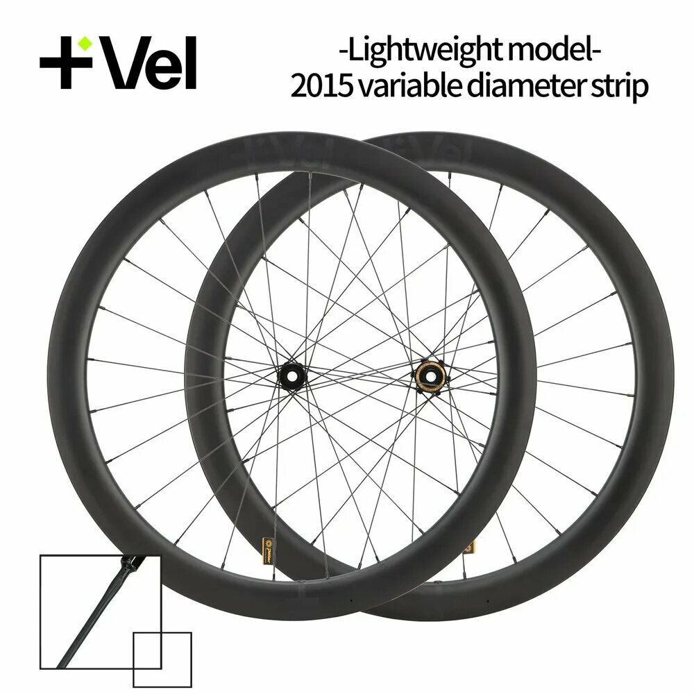 VEL 700C колесная пара для шоссейного велосипеда из углеродного волокна, передняя и задняя пара, 24 отверстия, (50 мм) Конструкция рэтчет 36T Столб Pillar PSR 2015 спицы