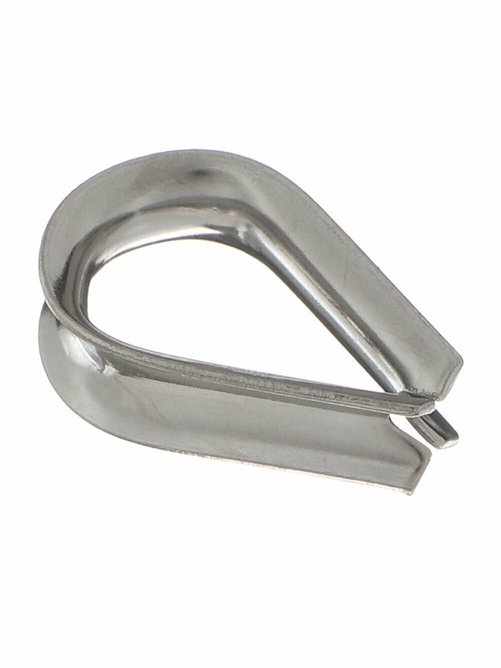 Коуш усиленный d8 мм DIN 6899 нержавеющая сталь (2 шт.)