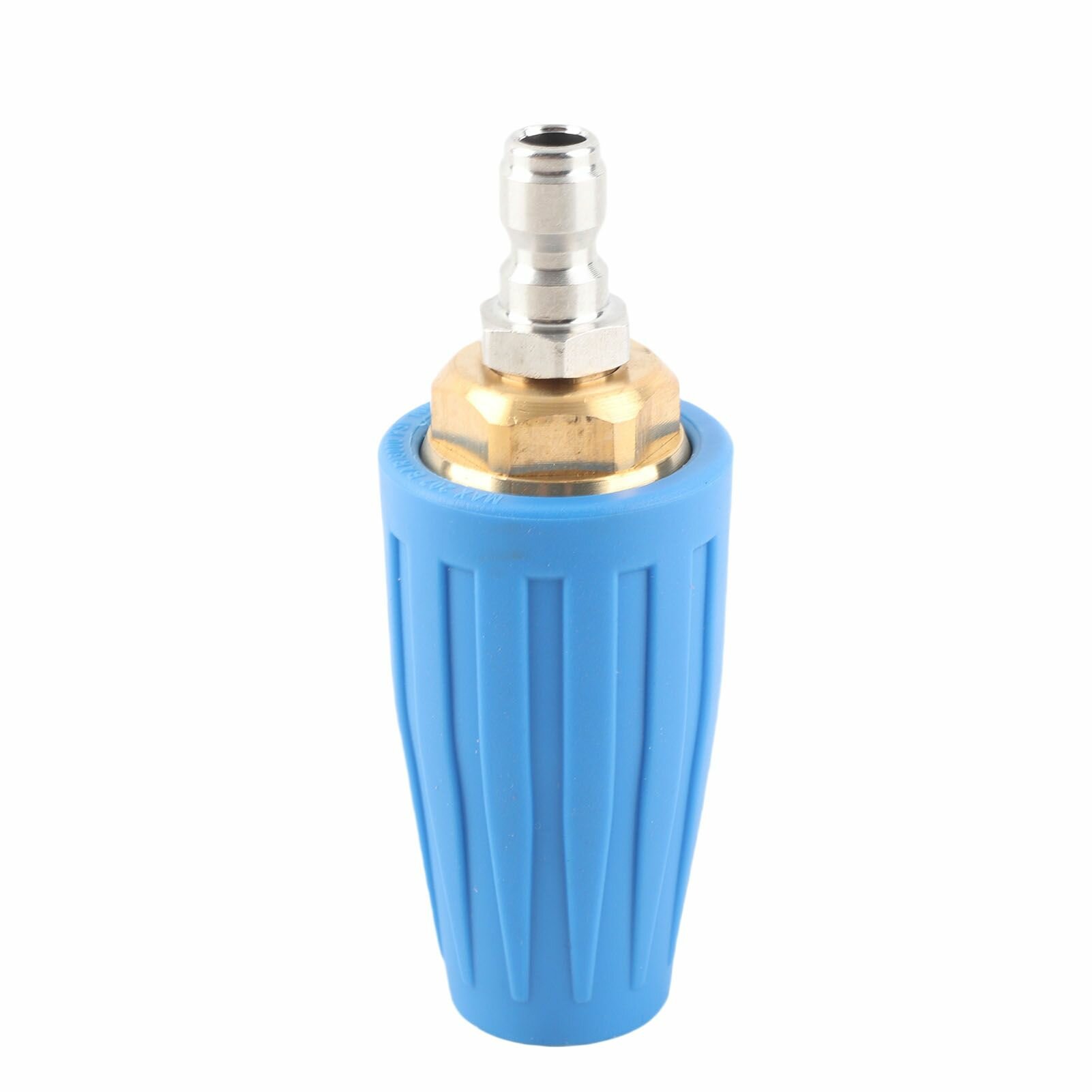 Турбо-насадка для высокого давления, 1/4 дюйма, медная и нержавеющая сталь, для уборки асфальта, бетона, металла, камня и плитки