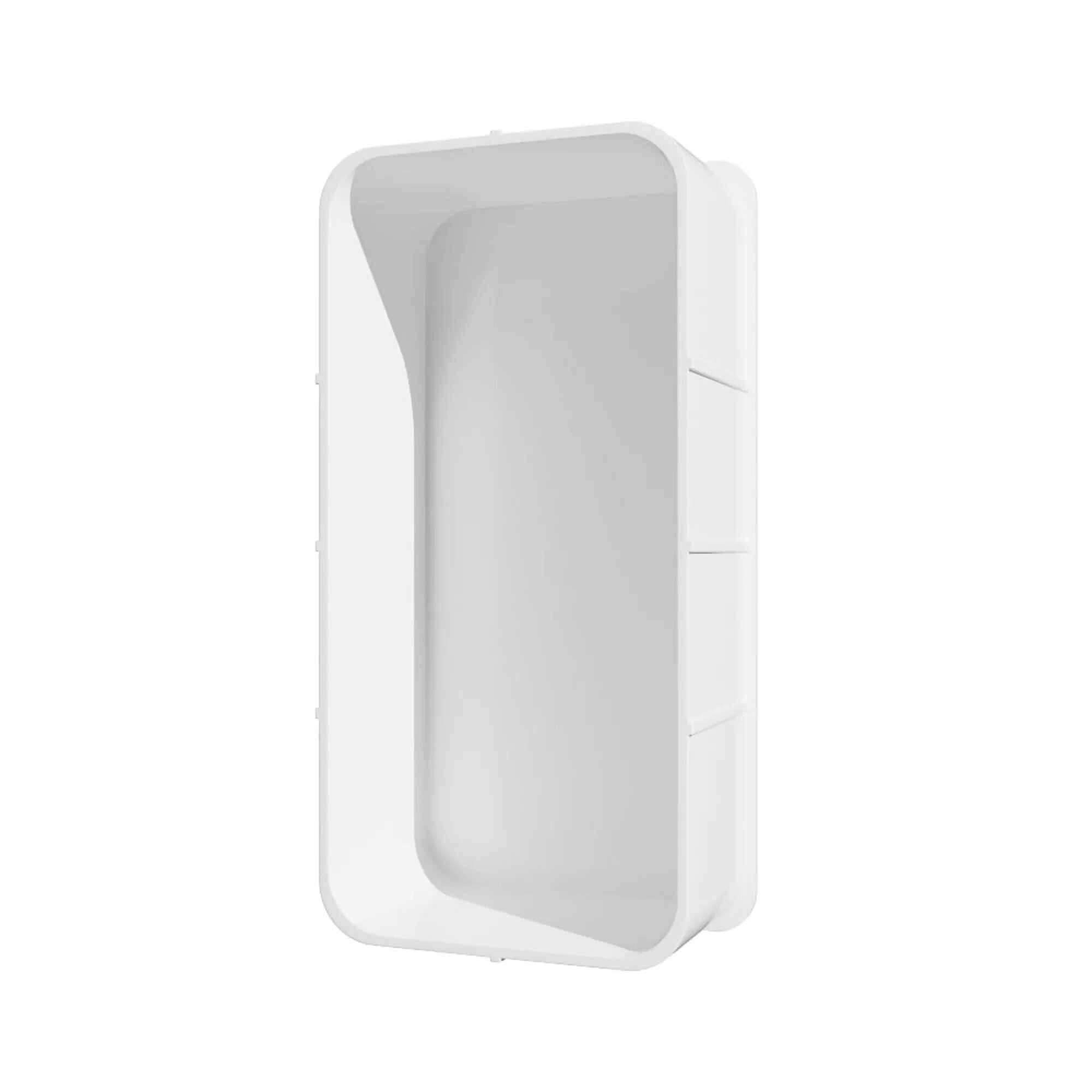 Era Заглушка для воздуховода 55x110 мм пластиковая вентиляционная деталь для монтажа