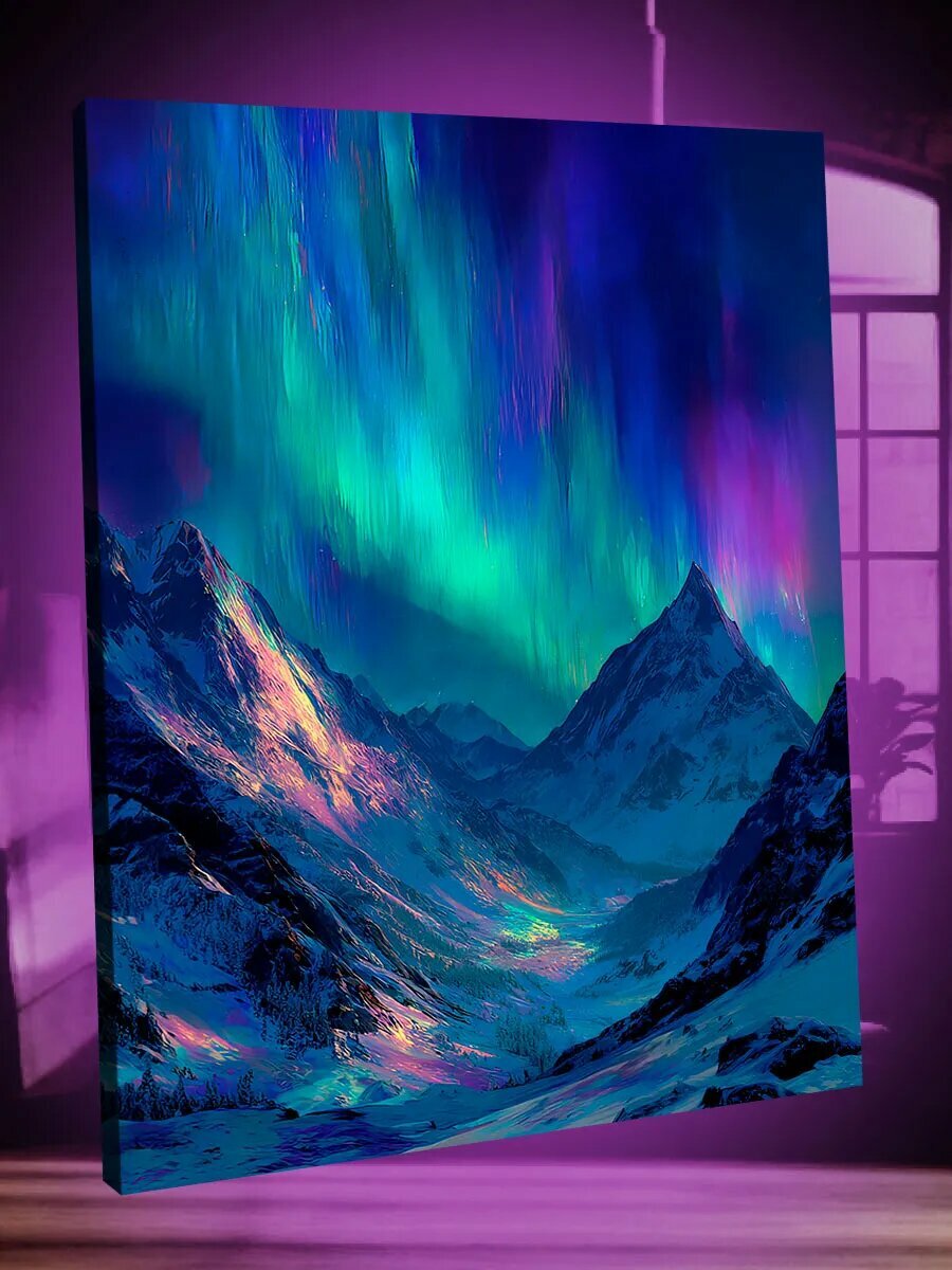 Интерьерная картина Северное сияние