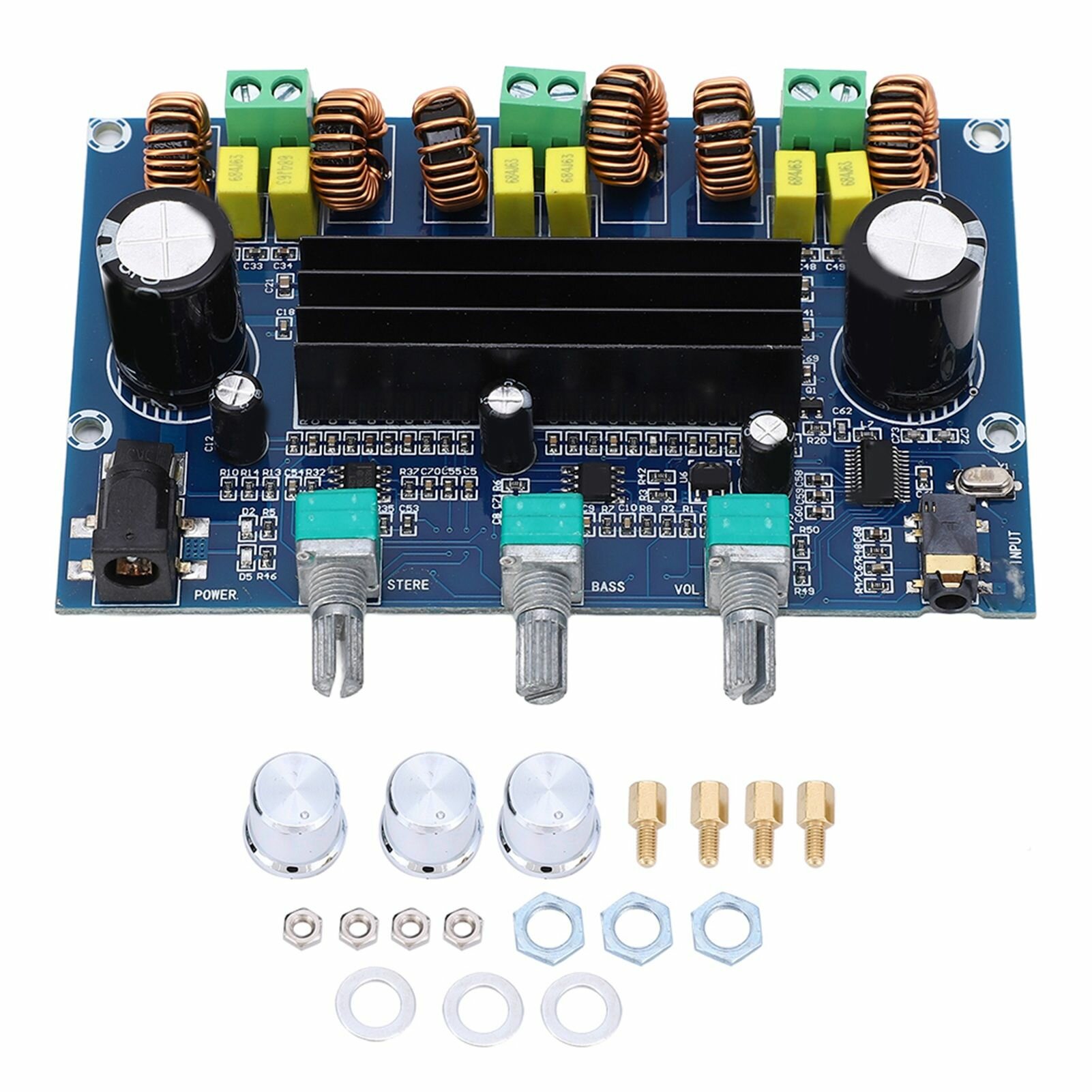 TPA3116D2 2.1 Модуль платы цифрового усилителя высокой мощности звукового канала для Bluetooth 5.0