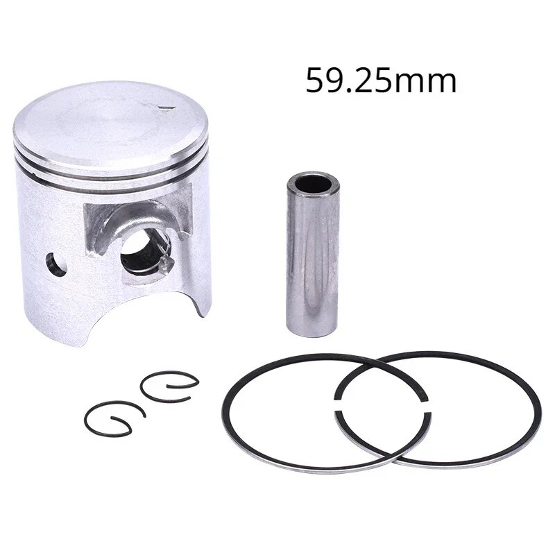 Для Yamaha TZM150 TZM 150 59 мм 59,25 мм 59,5 мм 59,75 мм 60 мм STD 0,25 +50 +75 +100 Комплект поршневых колец двигателя мотоцикла 1 цилиндр 0.25 Piston Ring