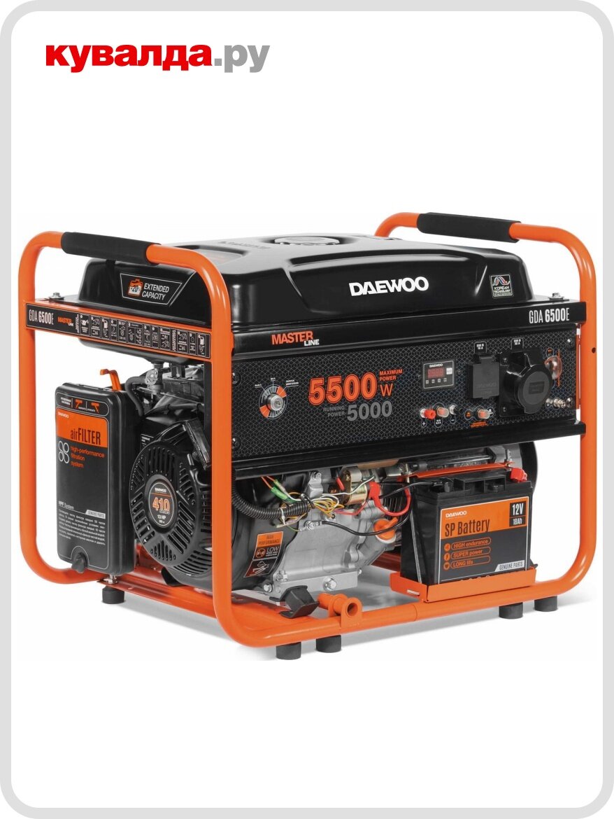 Генератор бензиновый DAEWOO GDA 6500E