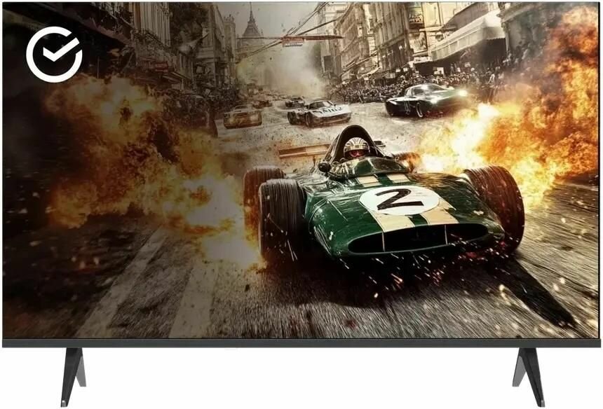 43" Телевизор SBER SDX-43F3111 FULL HD, смарт ТВ, Салют ТВ, черный