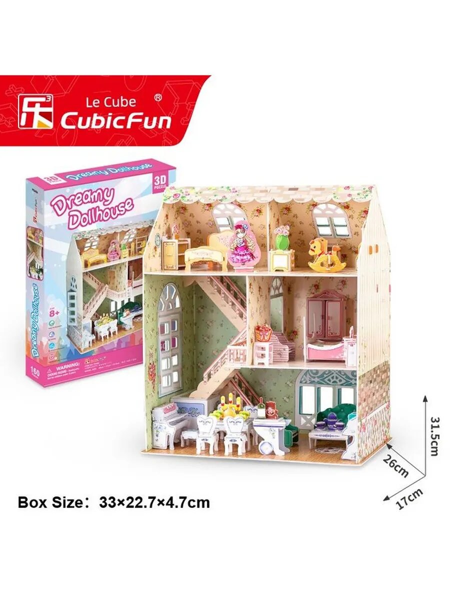 Кубик-рубик Le Cube, Комната принцессы, 108 деталей