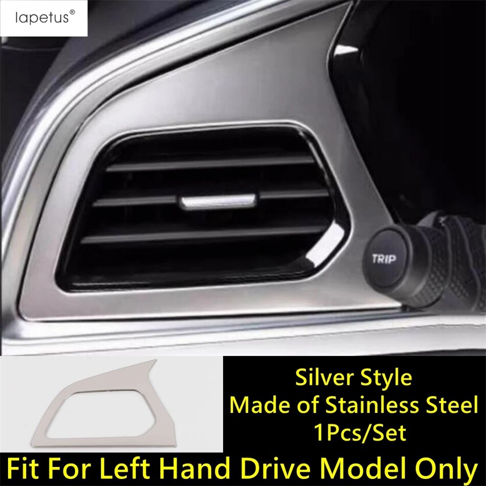 Передняя приборная панель автомобиля, вентиляционное отверстие переменного тока, рамка, накладка для Geely New Tugella/Xingyue FY11 2021 2022 2023, аксессуары для интерьера Silver Style