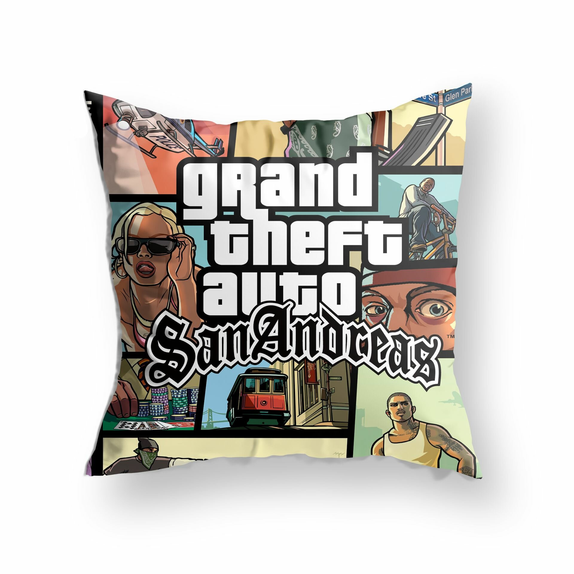 Декоративная подушка "GTA San Andreas"