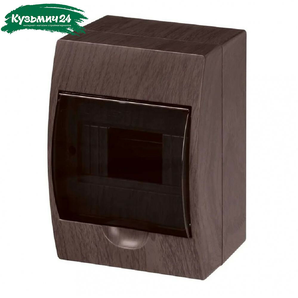 Бокс TDM Electric Эко SQ0901-0020 ЩРН-П-6 модулей, навесной, пластик, IP41, бук, 1 шт.