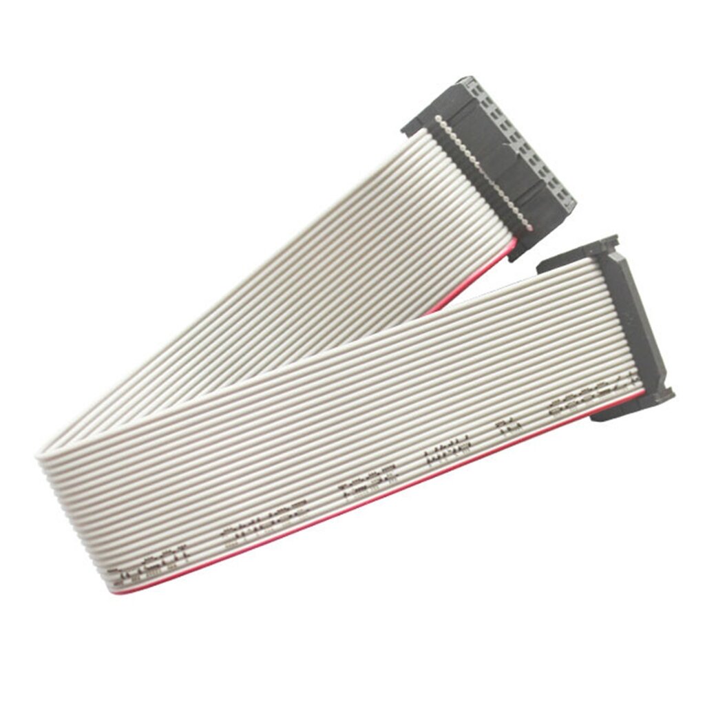 20P 20 контактов с шагом 2,54 мм 20 см Кабель для загрузки JTAG AVR, разъемы для проводов Серый плоский ленточный кабель для передачи данных