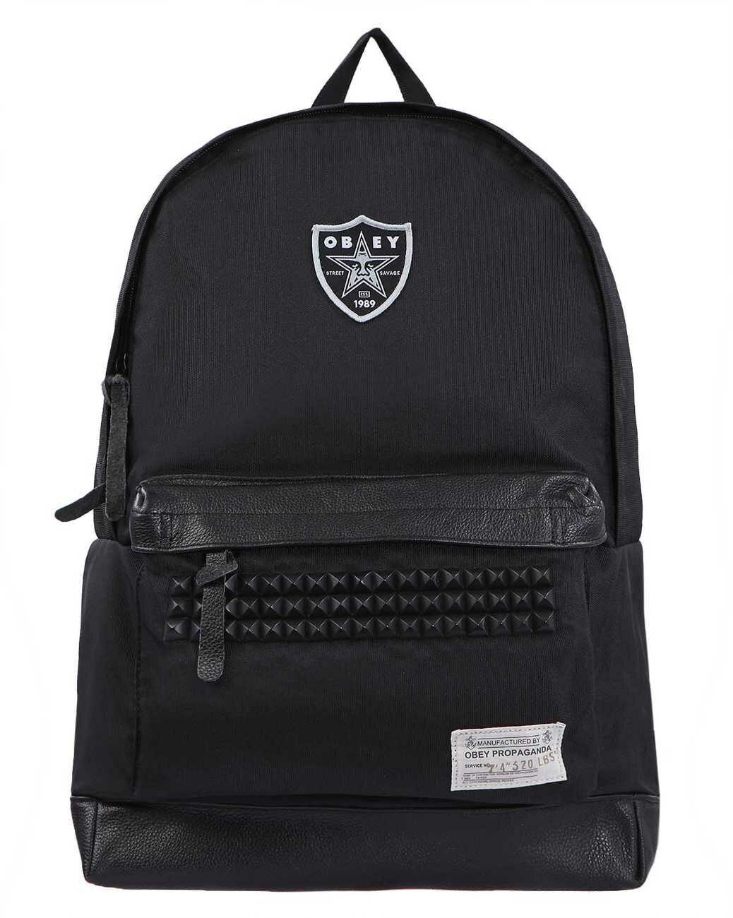 Рюкзак водоотталкивающий с отделом для 15 ноутбука Obey Propaganda Savage Black
