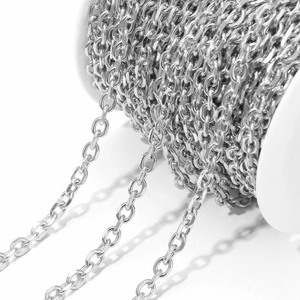 Цепи из нержавеющей стали Leyoor 1 метр steel 6.2mm