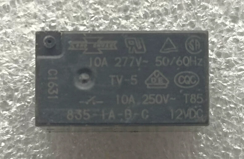835-1A-B-C 12VDC реле,10Pcs