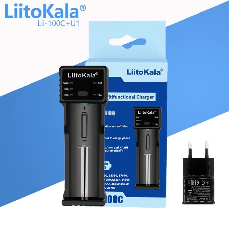 LiitoKala Lii-100C(U1) Зарядное устройство