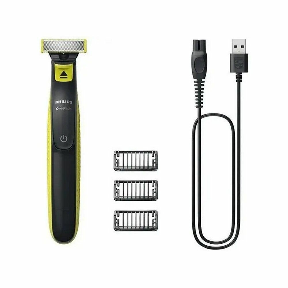 Philips Электробритва Philips QP2724/10, салатовый, черный матовый