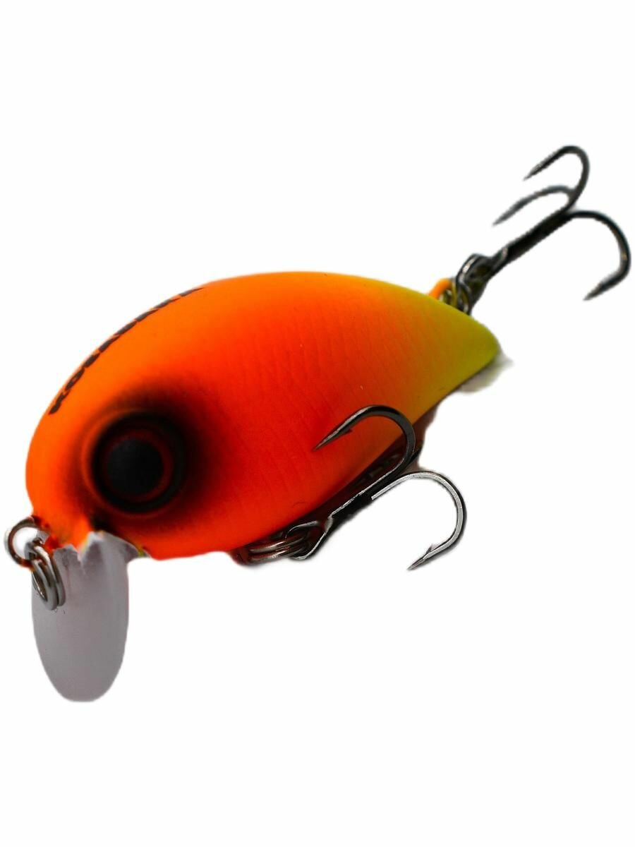 Воблер Kosadaka Hickory 34 мм / 3.6 г, Плавающий (Floating Crank), Глубина Работы 00.2 м Для Активной Ловли Щуки, Окуня, Судака