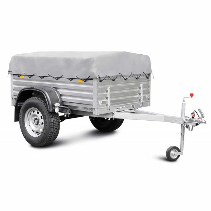 Тент(Серый) для прицепа МЗСА 817710 низкий