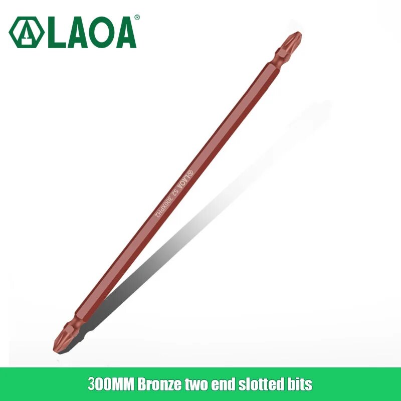 LAOA S2 1/4 Отвертка биты со стальным сплавом 1pcs 300mm bit