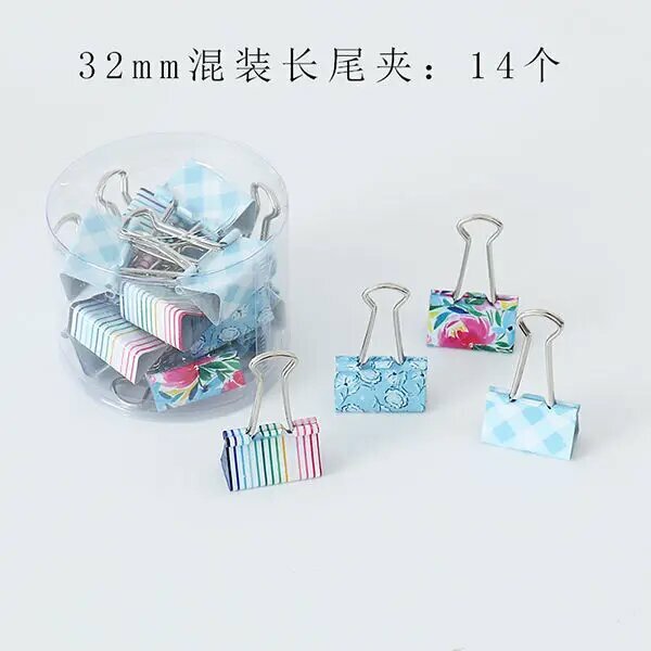 Зажимы для бумаги 32 мм, 14 шт.
