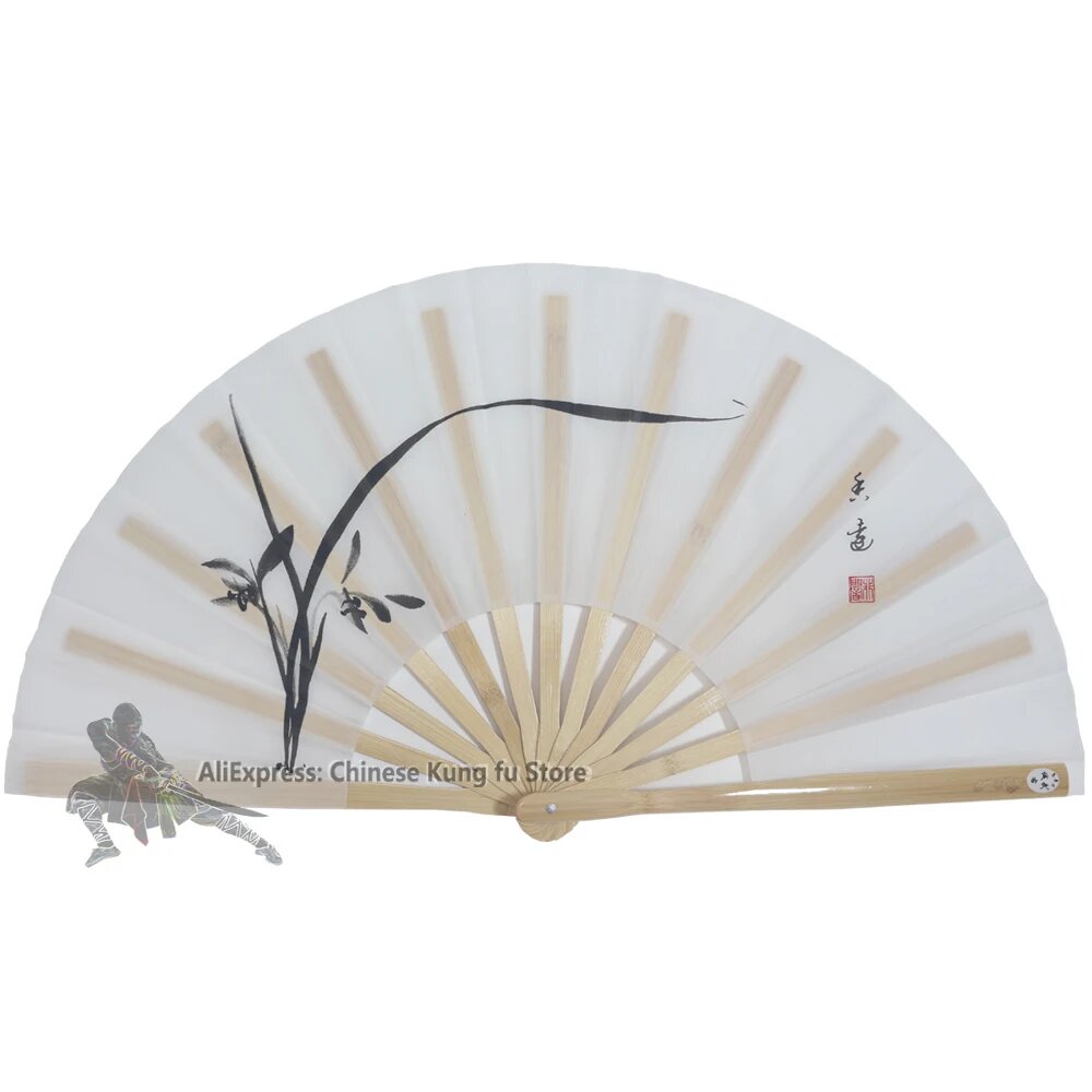 Бамбуковый веер для кунг-фу right fan