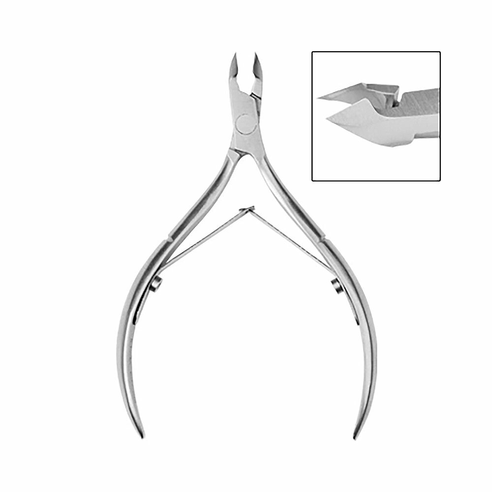 Кусачки IRISK Professional Premium KD-60, для кожи , лезвие 6мм, двойная пружина