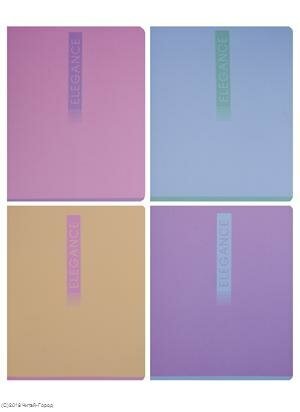 Тетрадь в клетку Academy Style, Elegance, 48 листов, в ассортименте