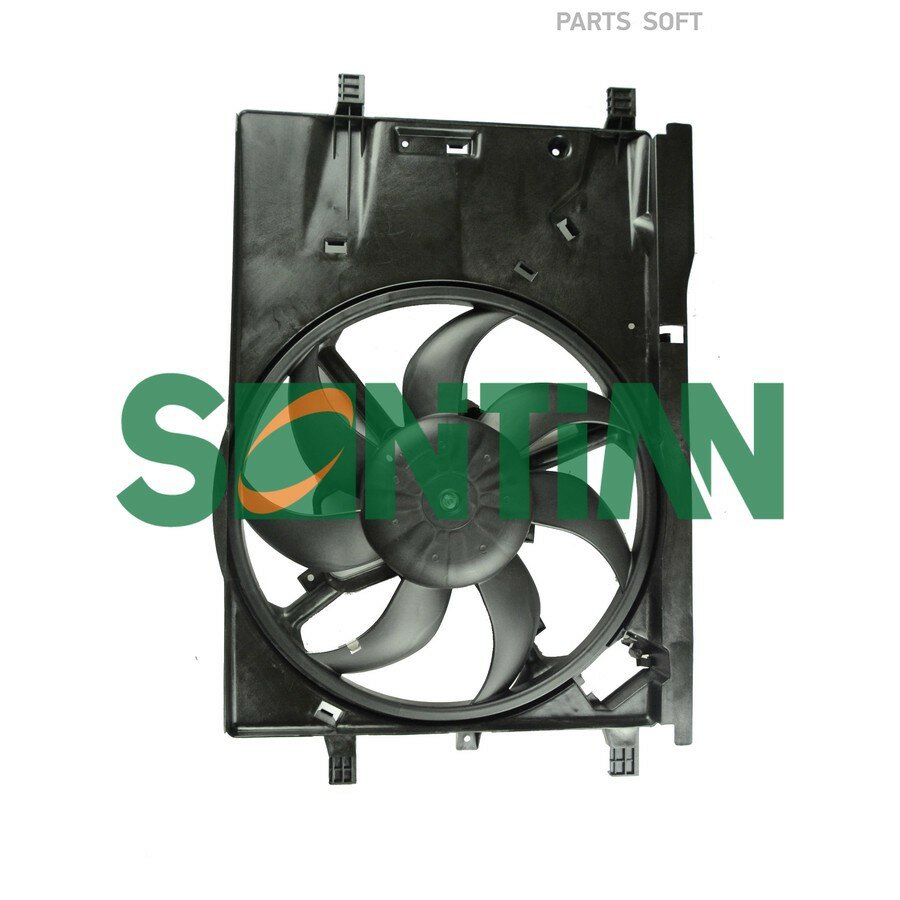 Крыльчатка с эл. мотором FIAT Grand Punto 1.2-1.4 OPEL Corsa D 1.2-1.4 от официального дистрибьютора, SONTIAN, артикул ZD168482