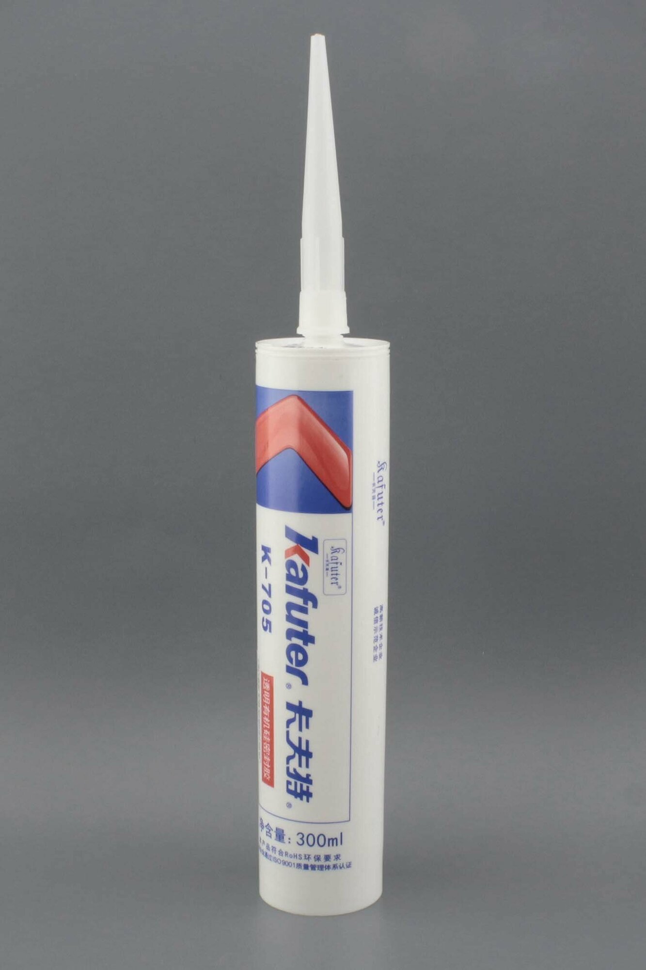 Клей-герметик силиконовый Kafuter K-705 прозрачный 300 мл