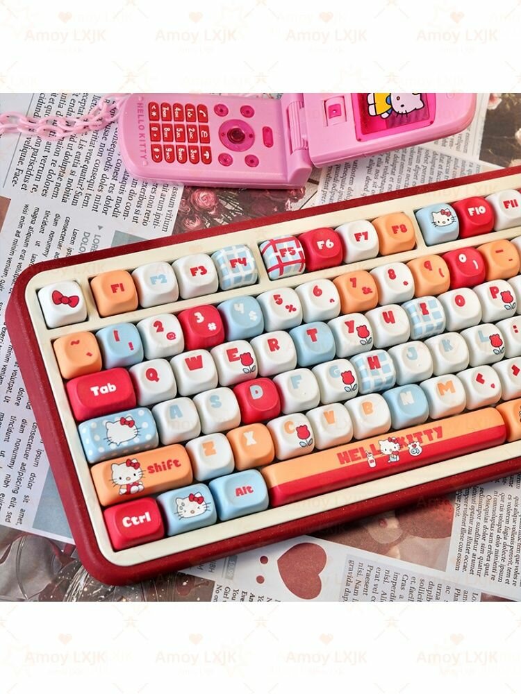 Кейкапы для механической клавиатуры PBT клавиши, тема, профиль MOA