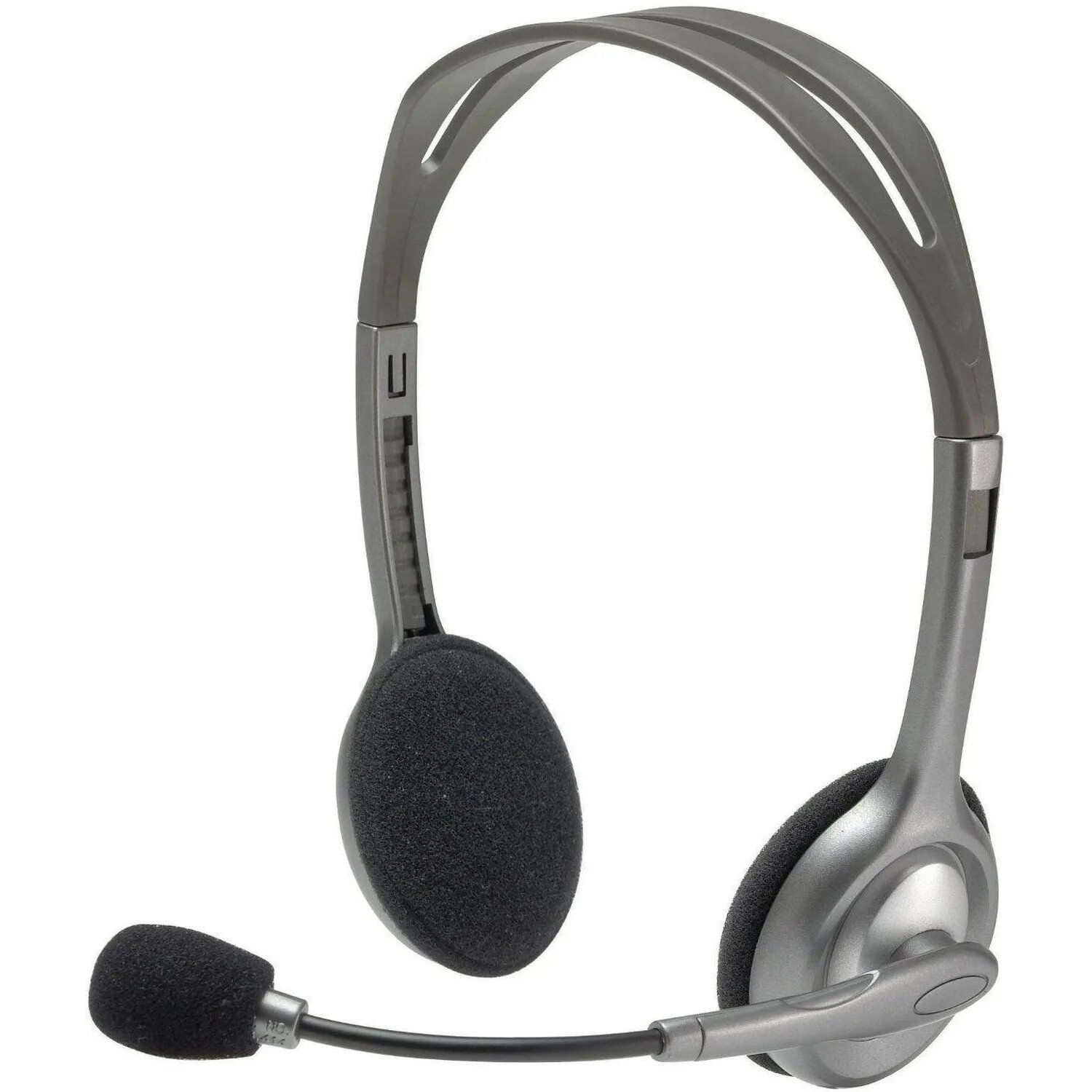 Гарнитура проводная Logitech Stereo Headset H111 Сер(981-000594/981-000593)