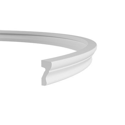 Молдинг Гибкий Европласт Лепнина 1.51.346 Д2000хШ16хВ34 мм.