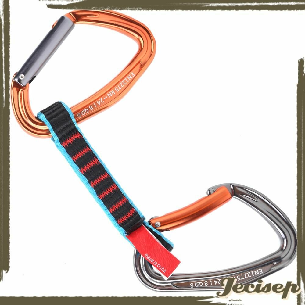 Френды альпинистские Quickdraw прочные, легкие и надежные оттяжки для скалолазания и альпинизма