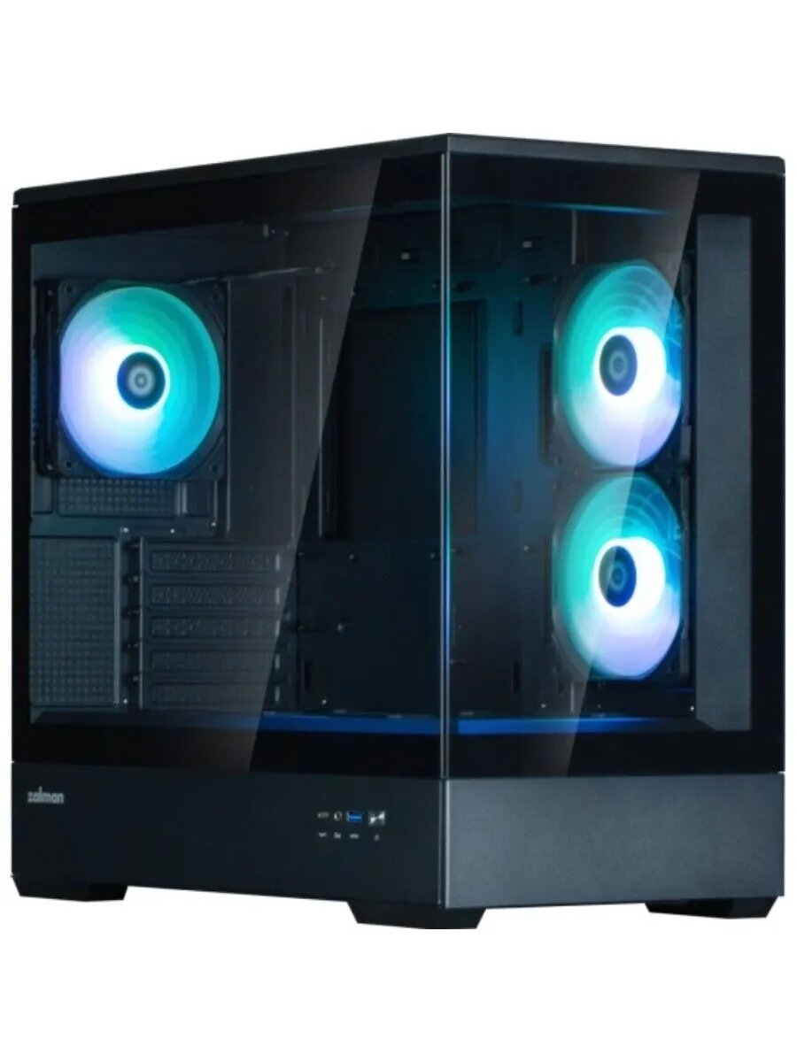 Корпус для компьютера Zalman P30 Black V2 чёрного цвета, Mini Tower