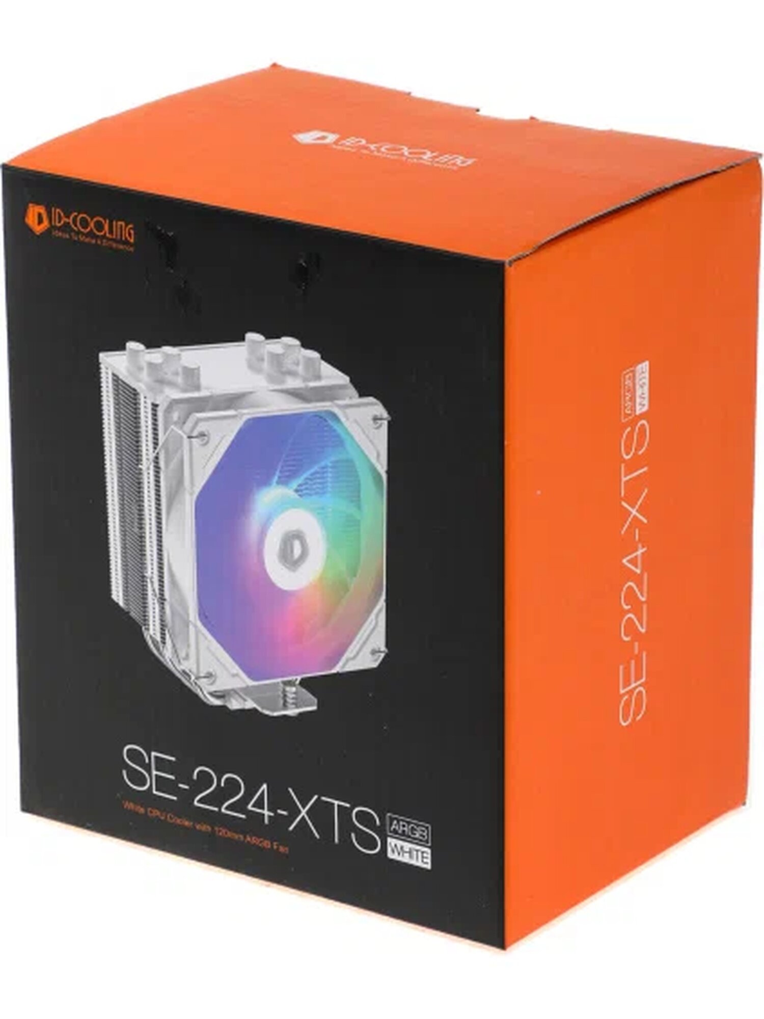 Устройство охлаждения(кулер) ID-Cooling SE-224-XTS (SE-224-XTS ARGB WHITE)