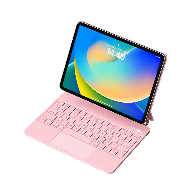 Клавиатуры унисекс WIWU 4952257, розовые, моющиеся, сворачиваемые, для iPad/iPhone/Android